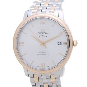 Omega | Accessories | Omega Omega De Ville Prestige 4242372002002 K8rg Rose Gold X Stainless ...